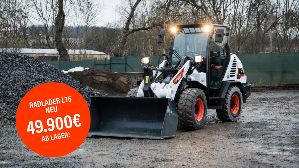 Radlader Bobcat L75 zum Sonderpreis 49.900 € - sofort ab Lager